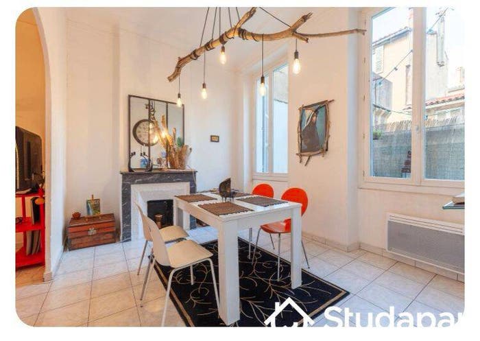 Notre Dame du Mont, Marseille 6ème arrondissement - Appartement 1 pièce à louer