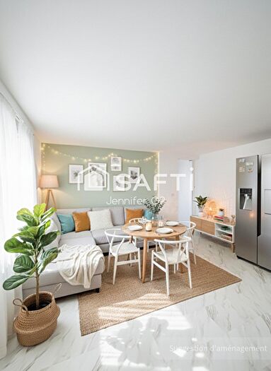 Appartement à vendre - Bagnolet, La Dhuys - 3 pièces - 2 chambres