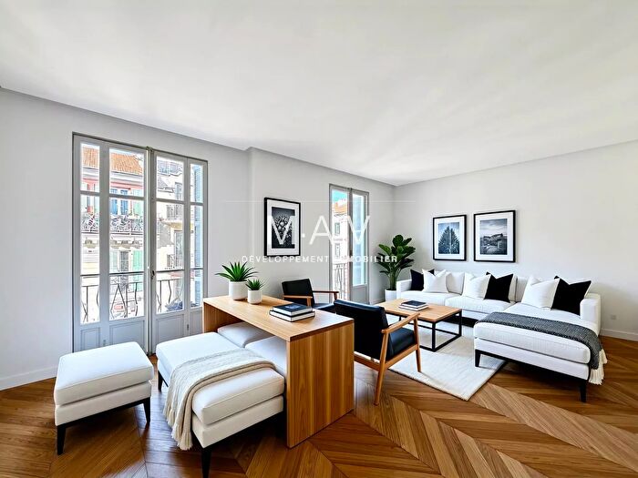 Appartement à vendre - Nice, Carabacel - 4 pièces - 3 chambres