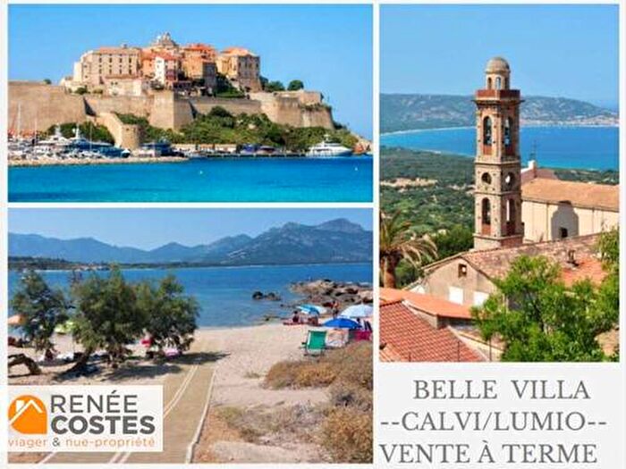 Maison à vendre - Lumio - 4 pièces - 2 chambres