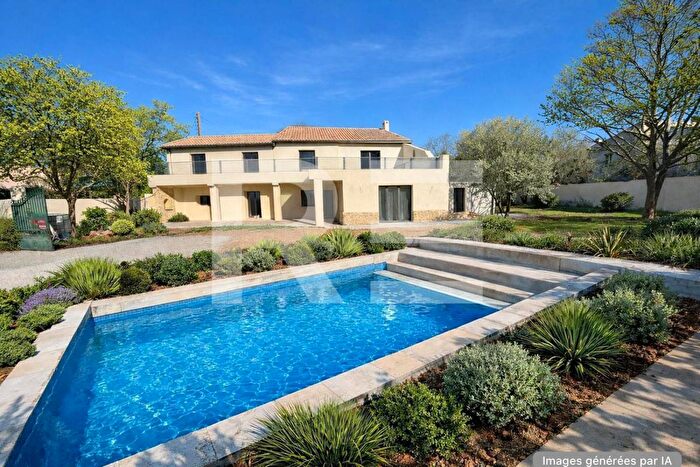 Maison à vendre - Nîmes, Terres de Rouvière, LEau Bouillie - 6 pièces - 4 chambres