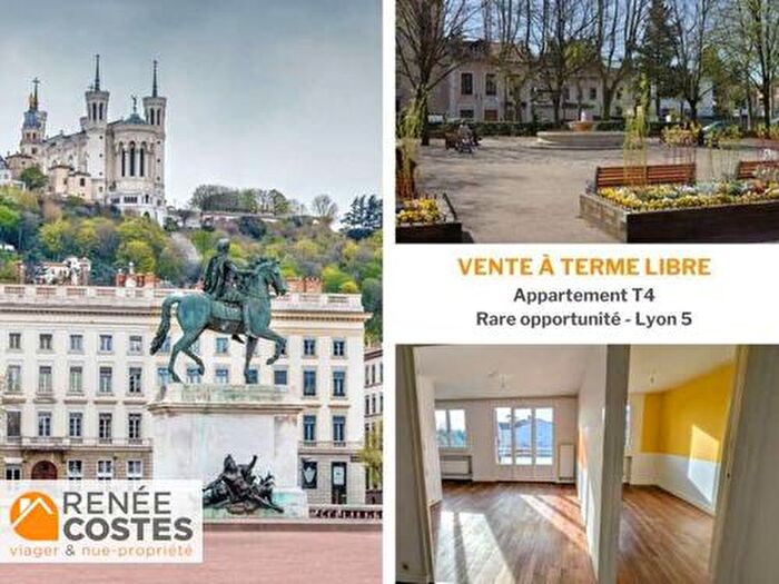 Appartement 4 pièces à Lyon 5ème, Champvert, Point du Jour, Jeunet, à vendre