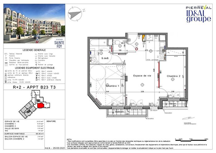 Gagny, Parc Carette : Appartement 3 pièces à louer
