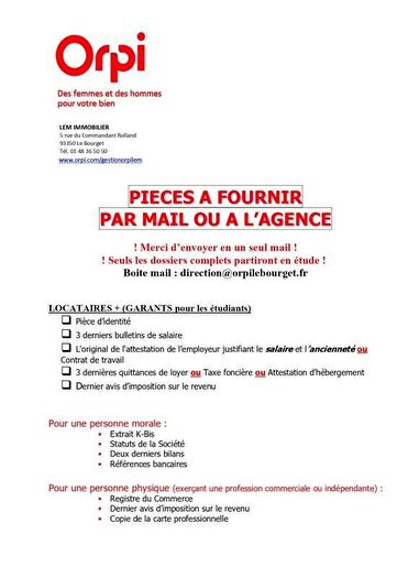 Maisons à vendre et appartements à louer - 3