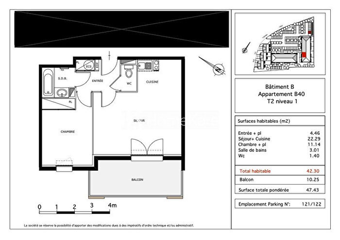 Lisle-sur-Tarn - Appartement 2 pièces à vendre
