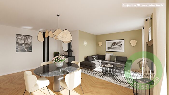 Appartement à vendre - La Tour-de-Salvagny - 4 pièces - 3 chambres