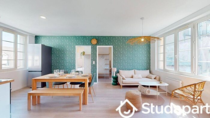 Appartement à louer - Clemenceau, Dijon - 1 pièce - 2 chambres