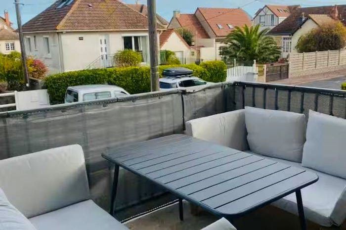 Bourg Sud, Ouistreham : Appartement 3 pièces à louer