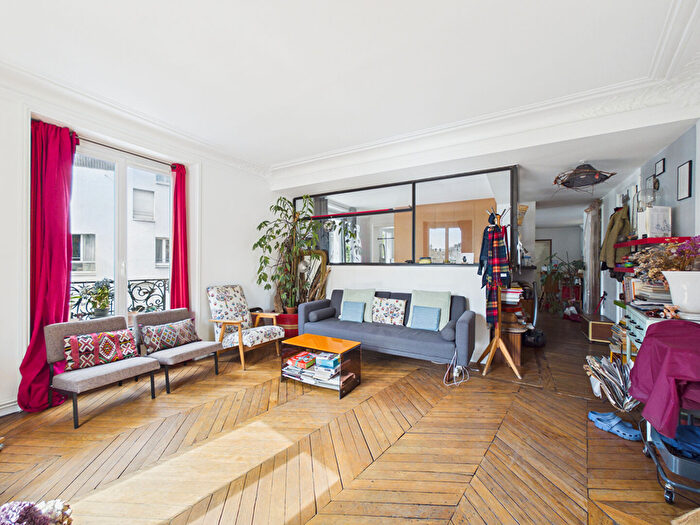 Appartement 3 pièces à vendre à Paris 20ème, Père Lachaise, Réunion