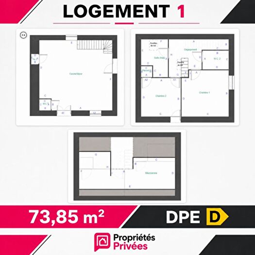 Maisons à vendre et appartements à louer - 2
