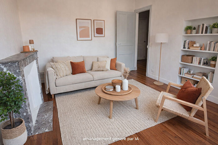 Appartement à vendre - Nantes, Saint-Clément, Jardin des plantes, Caserne Lamoricière - 3 pièces - 2 chambres