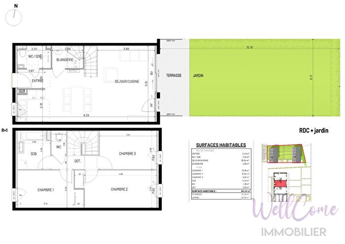 Maisons à vendre et appartements à louer - 3