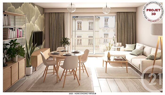 Appartement 3 pièces à vendre - Lyon 7ème, Guillotière