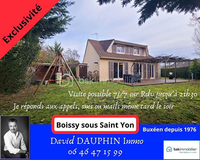 Maison à vendre - Boissy-sous-Saint-Yon - 7 pièces - 5 chambres