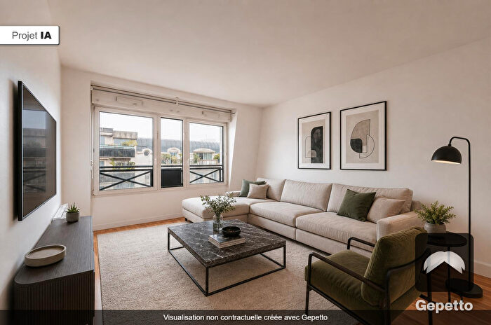 Appartement 3 pièces à vendre à Levallois-Perret, Front de Paris