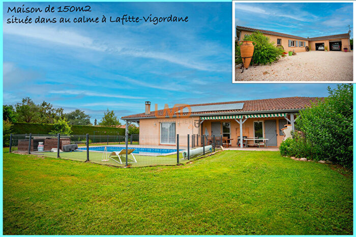 Maison à vendre - Lafitte-Vigordane - 5 pièces - 4 chambres