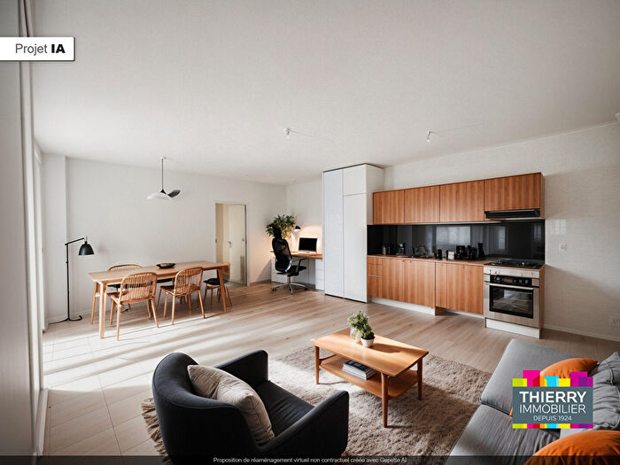 Appartement à vendre - Nantes, Le Pont du Cens - 2 pièces - 1 chambre