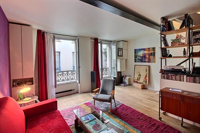 Appartement à vendre - Paris e , Père Lachaise, Réunion - 3 pièces - 1 chambre