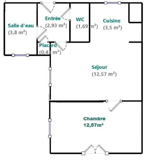 Appartement 2 pièces à vendre à Boulogne-Billancourt, Jean Jaurès, Reine