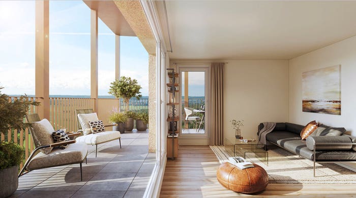 Appartement 4 pièces à Saint-Sébastien-sur-Loire, Est, à vendre
