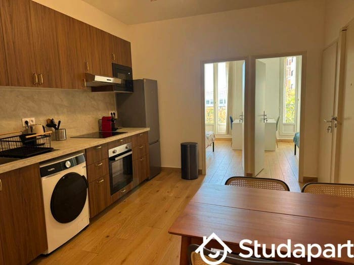 La Joliette, Marseille 2ème arrondissement - Appartement 1 pièce à louer