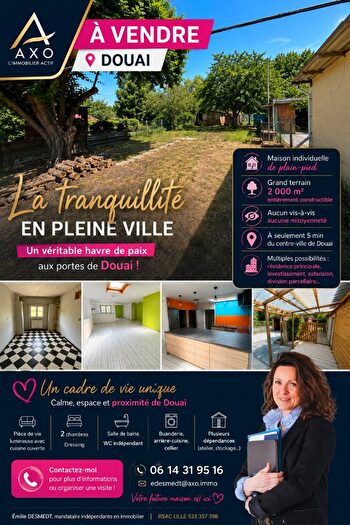 Maison 5 pièces à Douai, Gayant, à vendre