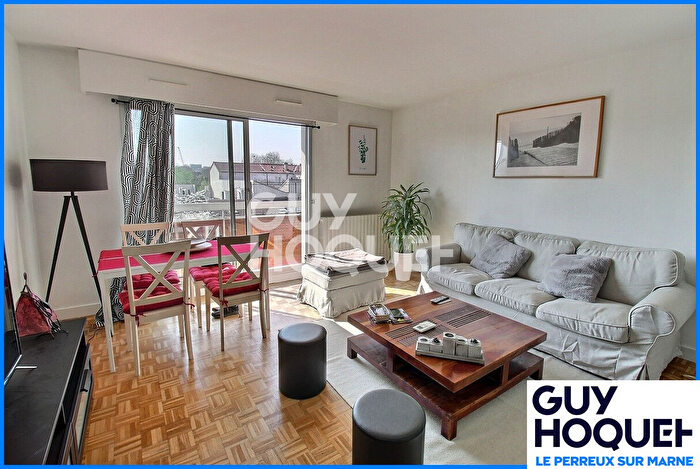 Appartement à vendre - Le Perreux-sur-Marne, Centre-ville, Quais dArgonne - 2 pièces - 1 chambre