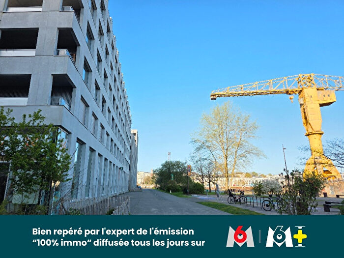 Appartement à vendre - Nantes, Ile de Nantes - 3 pièces - 2 chambres