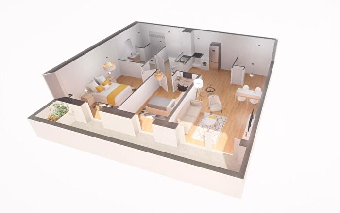 Appartement à vendre - Étaples - 3 pièces - 2 chambres