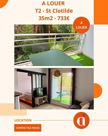 Saint-Denis - Appartement 2 pièces à louer