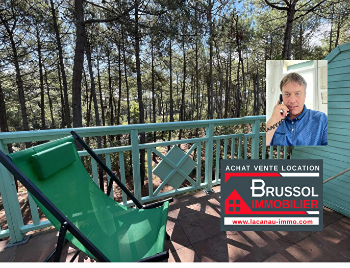 Appartement à vendre - Lacanau, Golf, Le Huga, Ardilouse, Baganais - 2 pièces - 1 chambre