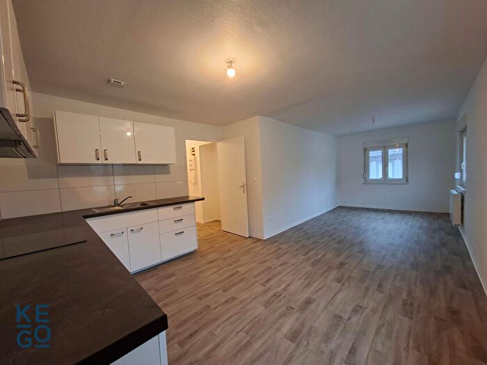 Appartement à louer - Bischwiller, Centre-ville, Gare - 2 pièces - 1 chambre