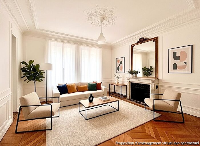 Appartement à louer - Paris e , Mairie - 4 pièces - 2 chambres