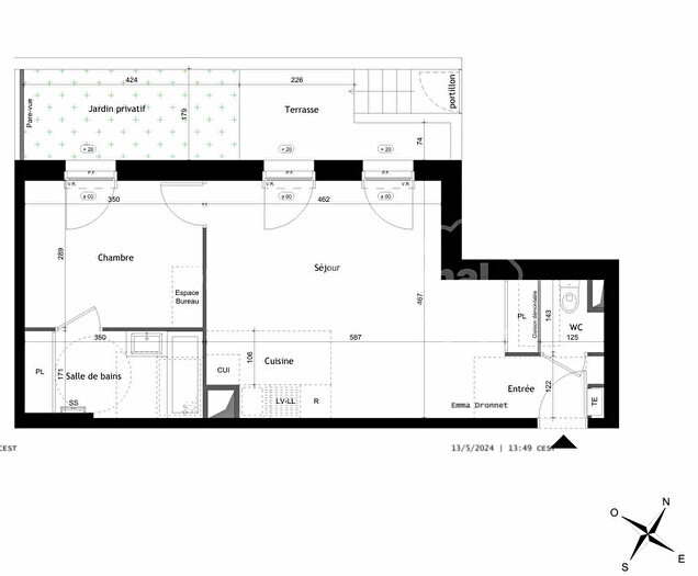 Avrillé, Bois du Roy - Appartement 2 pièces à louer