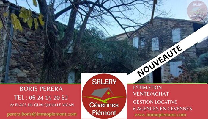 Maison à vendre - Valleraugue - 9 pièces - 7 chambres
