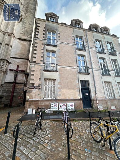 Appartement à louer - Nantes, Centre-ville - 3 pièces - 2 chambres