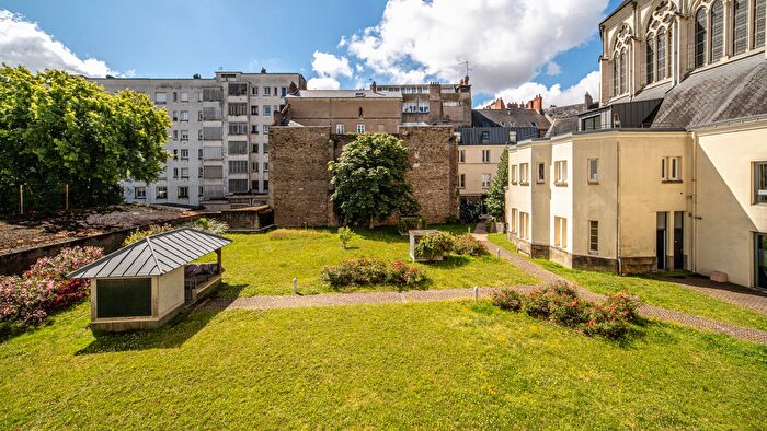 Appartement à louer - Nantes, Centre-ville - 2 pièces - 1 chambre