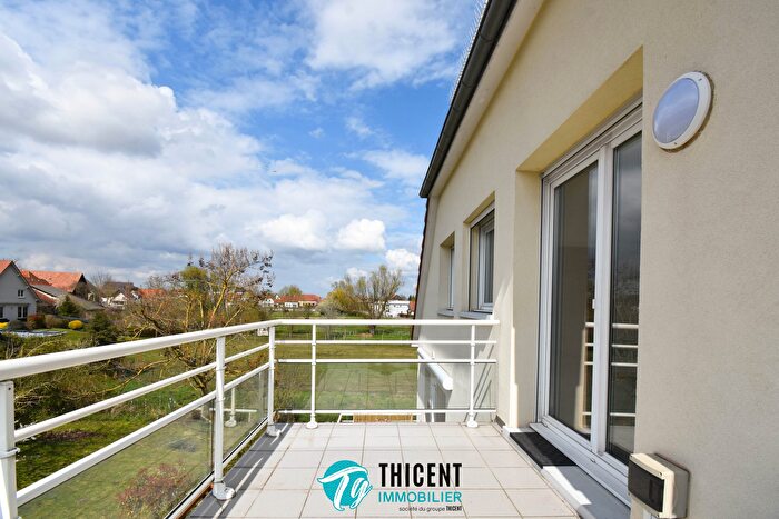 Appartement à louer - H rdt, Hoerdt - 4 pièces - 3 chambres