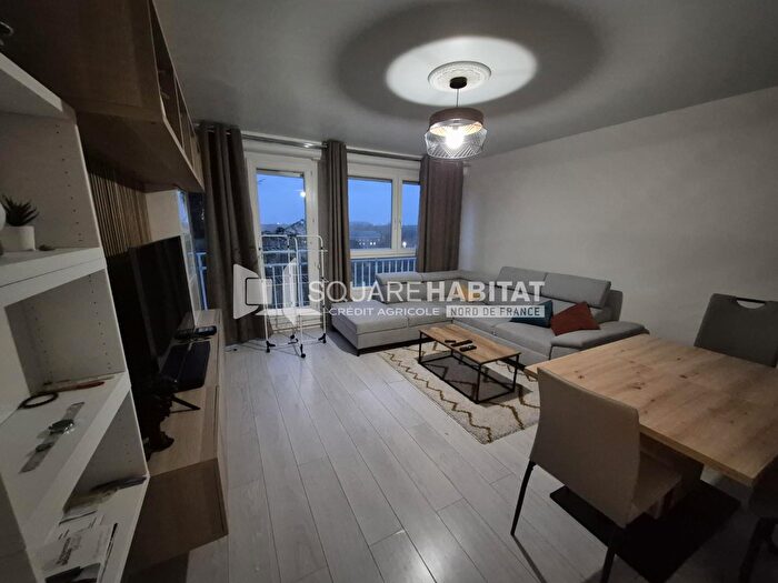 Appartement à louer - Douai, Centre-ville - 3 pièces - 2 chambres