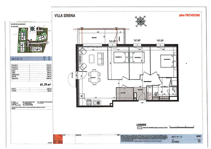 Appartement 4 pièces à vendre - Dax, Saubagnacq, Berre