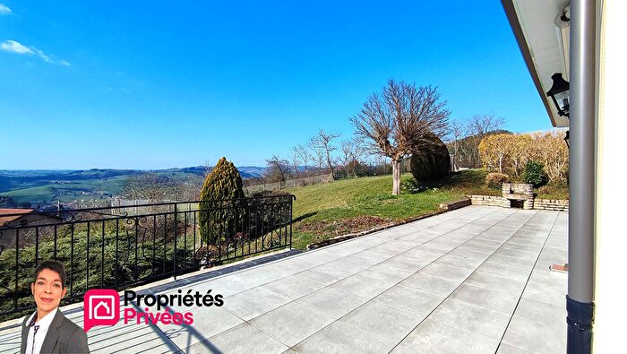 Maison à vendre - Thizy - 6 pièces - 4 chambres