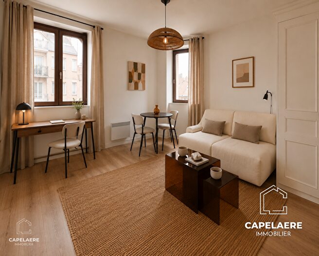 Lille, Moulins : Appartement 1 pièce à vendre