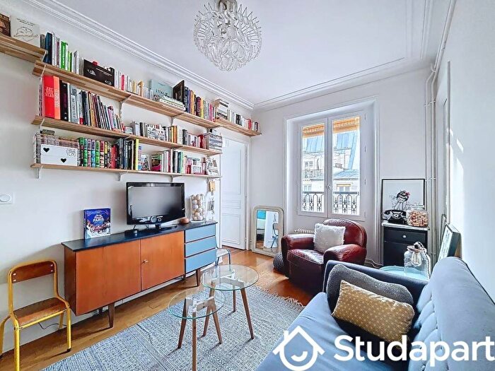 Appartement à louer - Louis Blanc-Aqueduc, Paris ème arrondissement - 3 pièces - 1 chambre