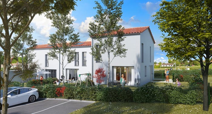 Targon - Maison 4 pièces à vendre