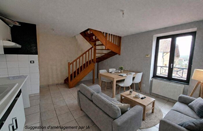 Appartement à louer - Beaurepaire - 2 pièces - 1 chambre