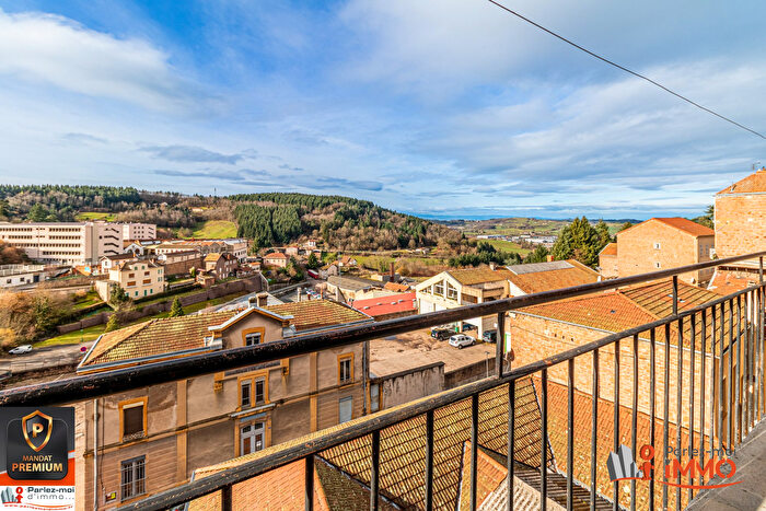 Appartement à vendre - Thizy - 2 pièces - 1 chambre