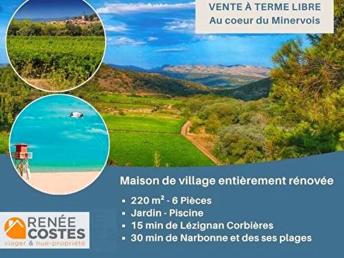 Lézignan-Corbières : Maison 6 pièces à vendre