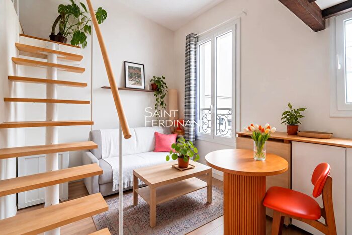 Appartement 2 pièces à Paris 17ème, La Fourche, Guy Moquet, à vendre