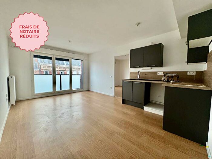 Appartement à vendre - Amiens, Saint-Honoré, Jeanne dArc - 3 pièces - 2 chambres