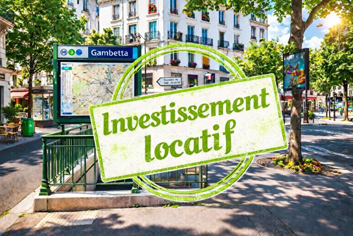 Appartement à vendre - Paris e , Gambetta - 1 pièce - 1 chambre